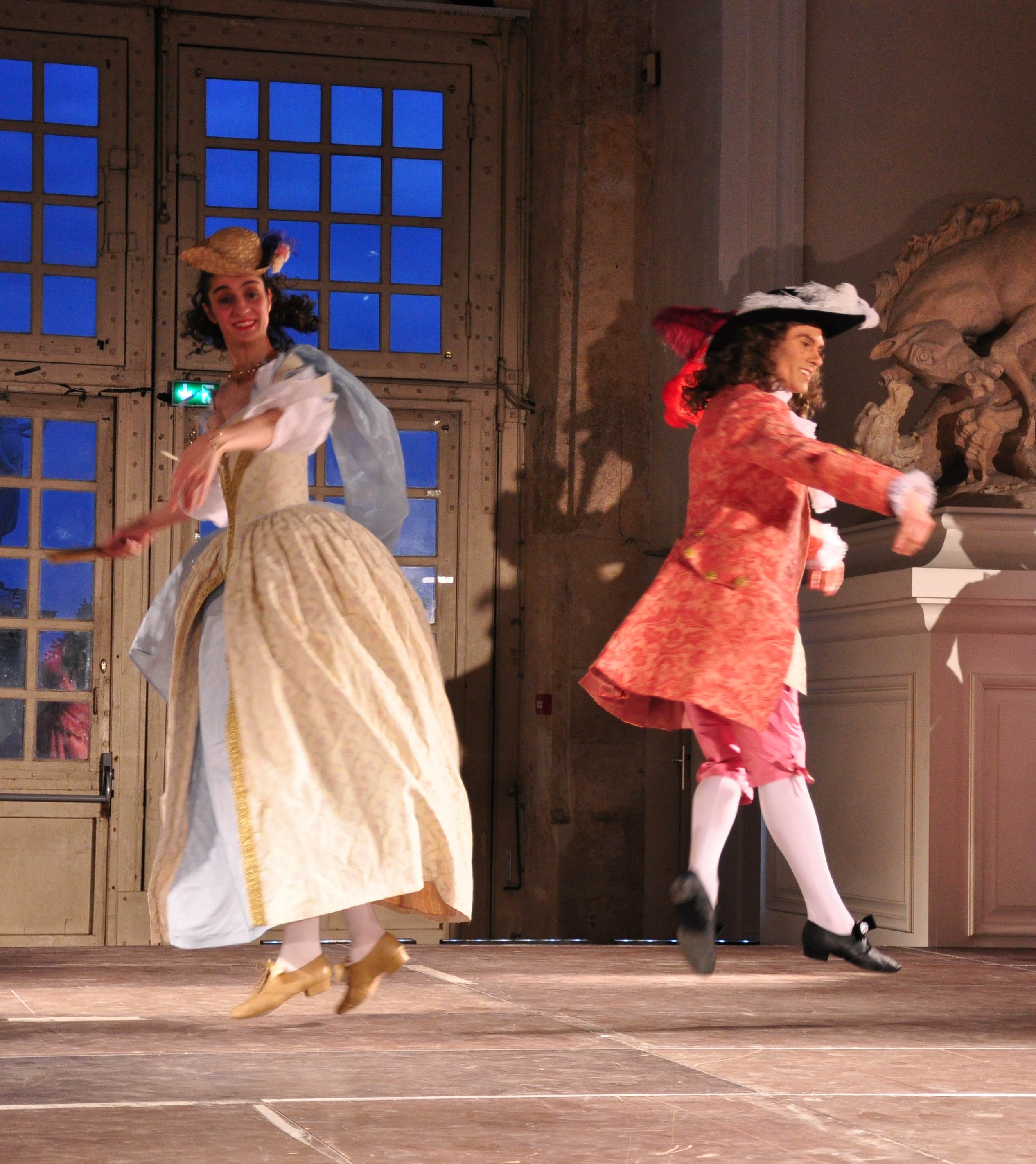 STAGE DE DANSE BAROQUE : La Mélanie par Mr Balon, suite et fin